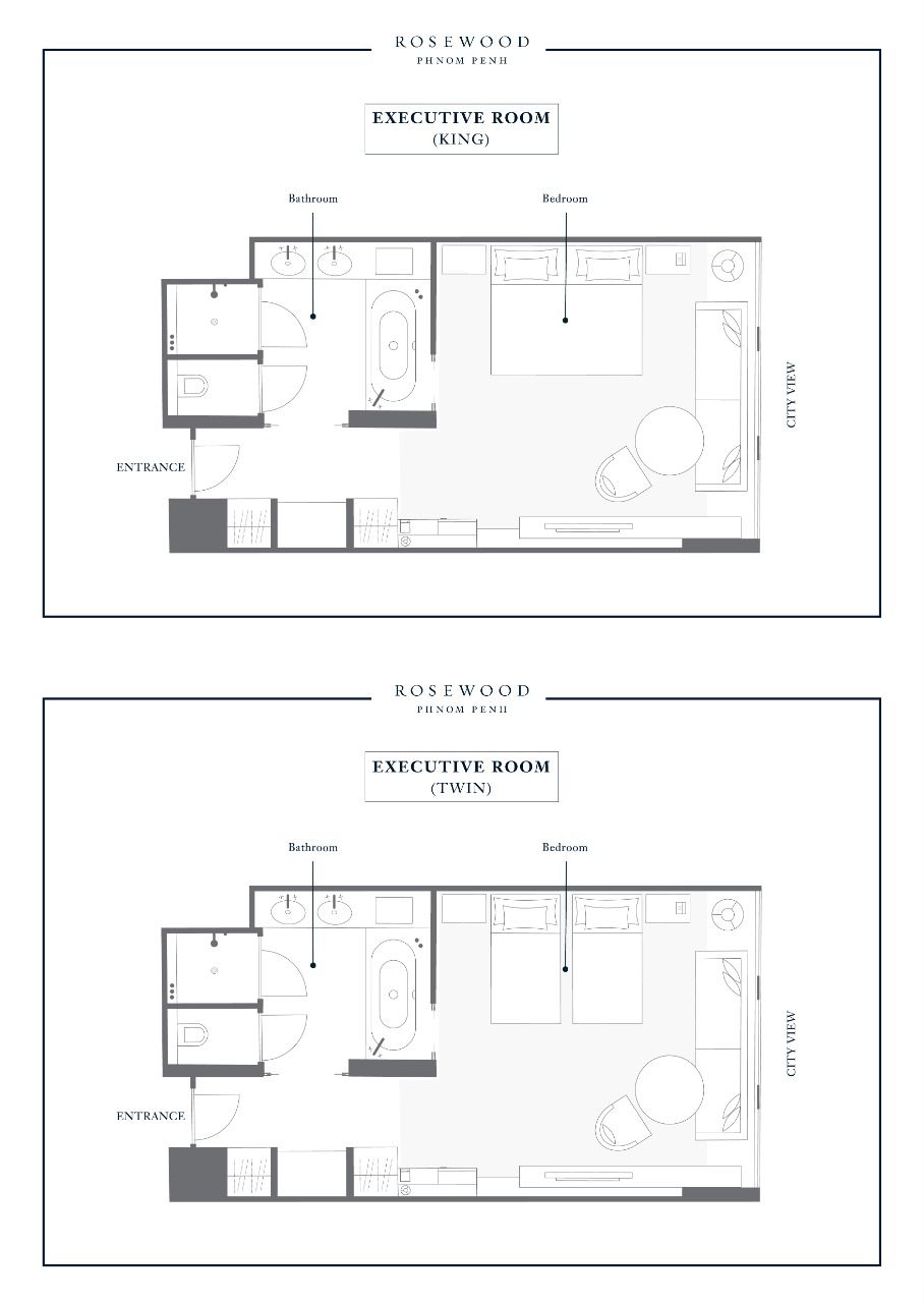 Executive Room | Phnom Penh Luxury Accommodation | Rosewood
